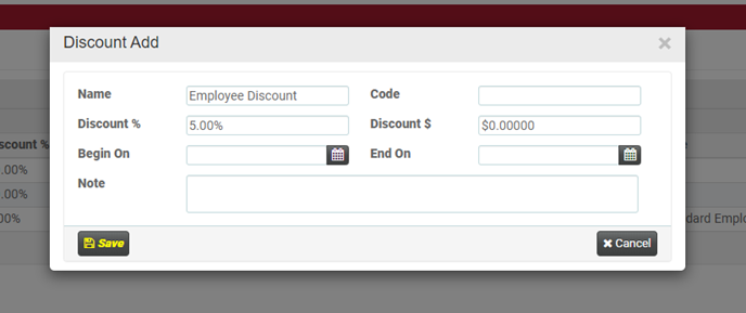 Setting Up Discounts – Titan Aviation Fuels
