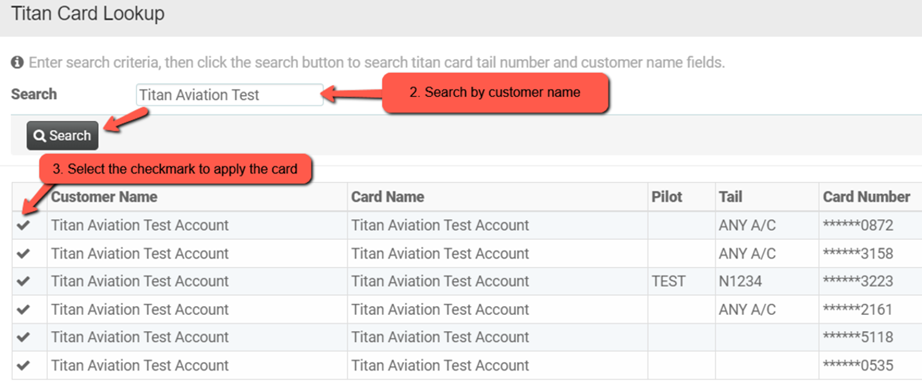 Titan Contract Fuel Card Lookup Tool – Titan Aviation Fuels