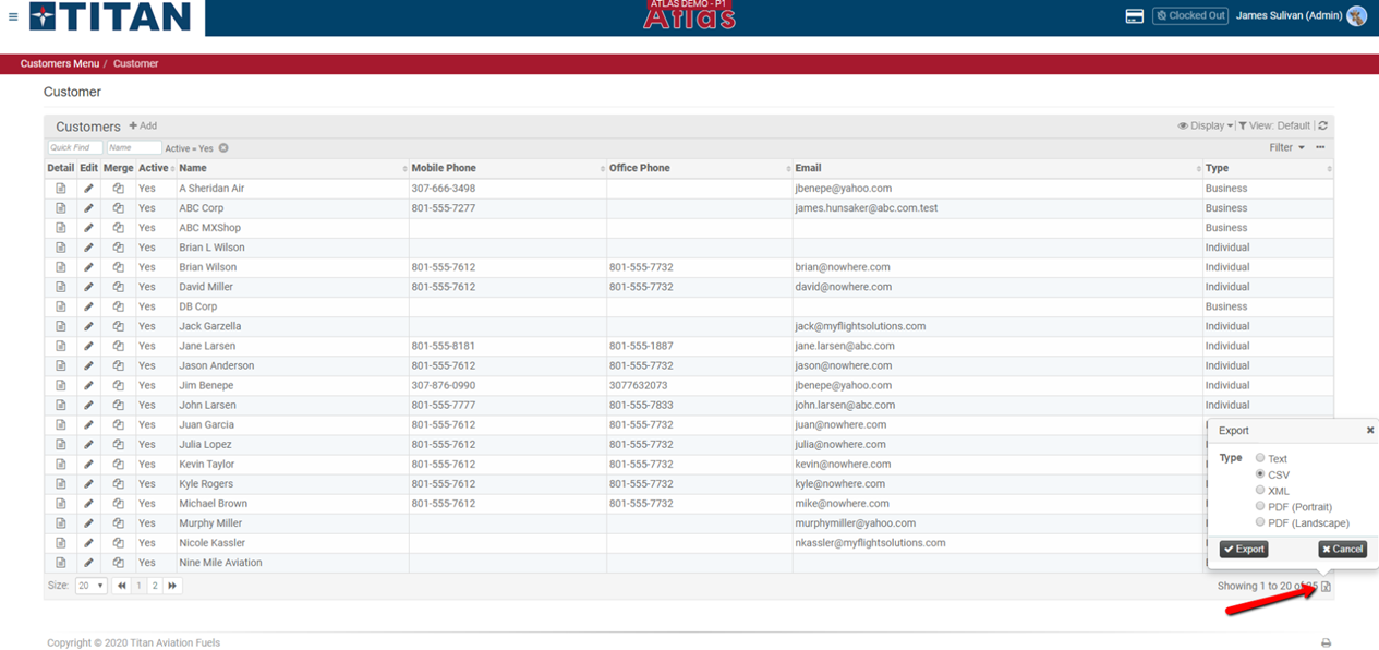 Exporting – Titan Aviation Fuels