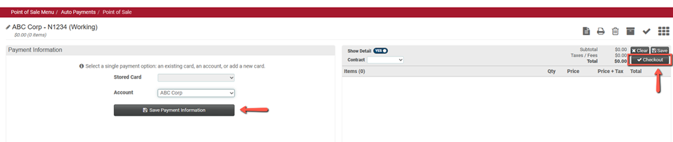 Auto Payments for QT Pod or TCS – Titan Aviation Fuels