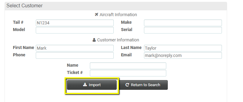Adding New Aircraft – Titan Aviation Fuels