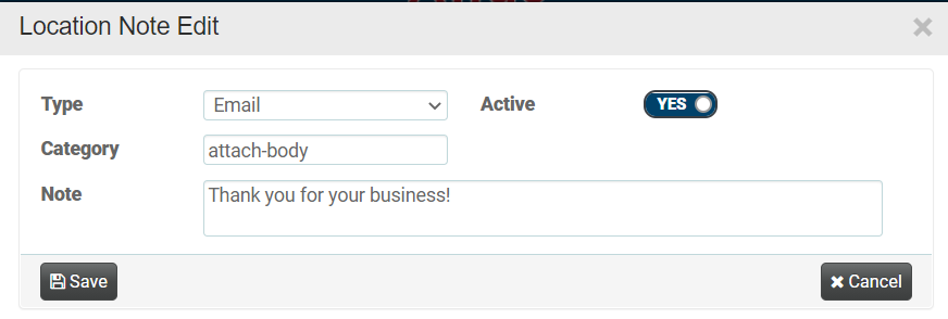 Email/ Invoice Receipt Footer Notes – Titan Aviation Fuels